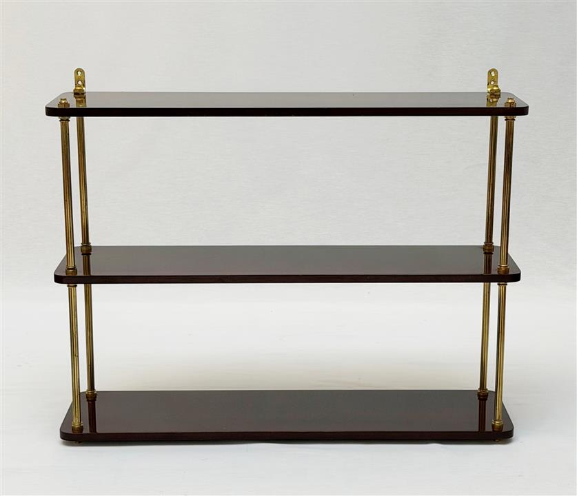 Pair of wall mounted étagères - L & V Art and Design